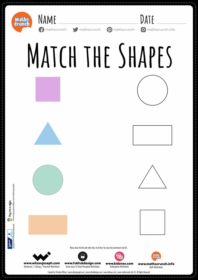 Maths Worksheets | Maths Crunch